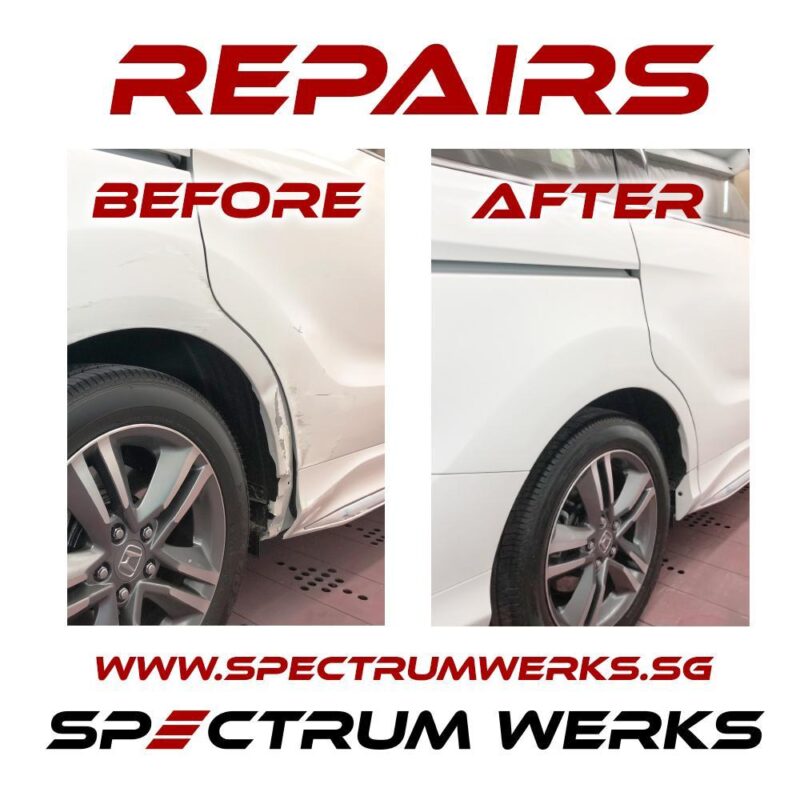Full Car Respray | Car Spray Paint Service Singapore | Spectrum Werks